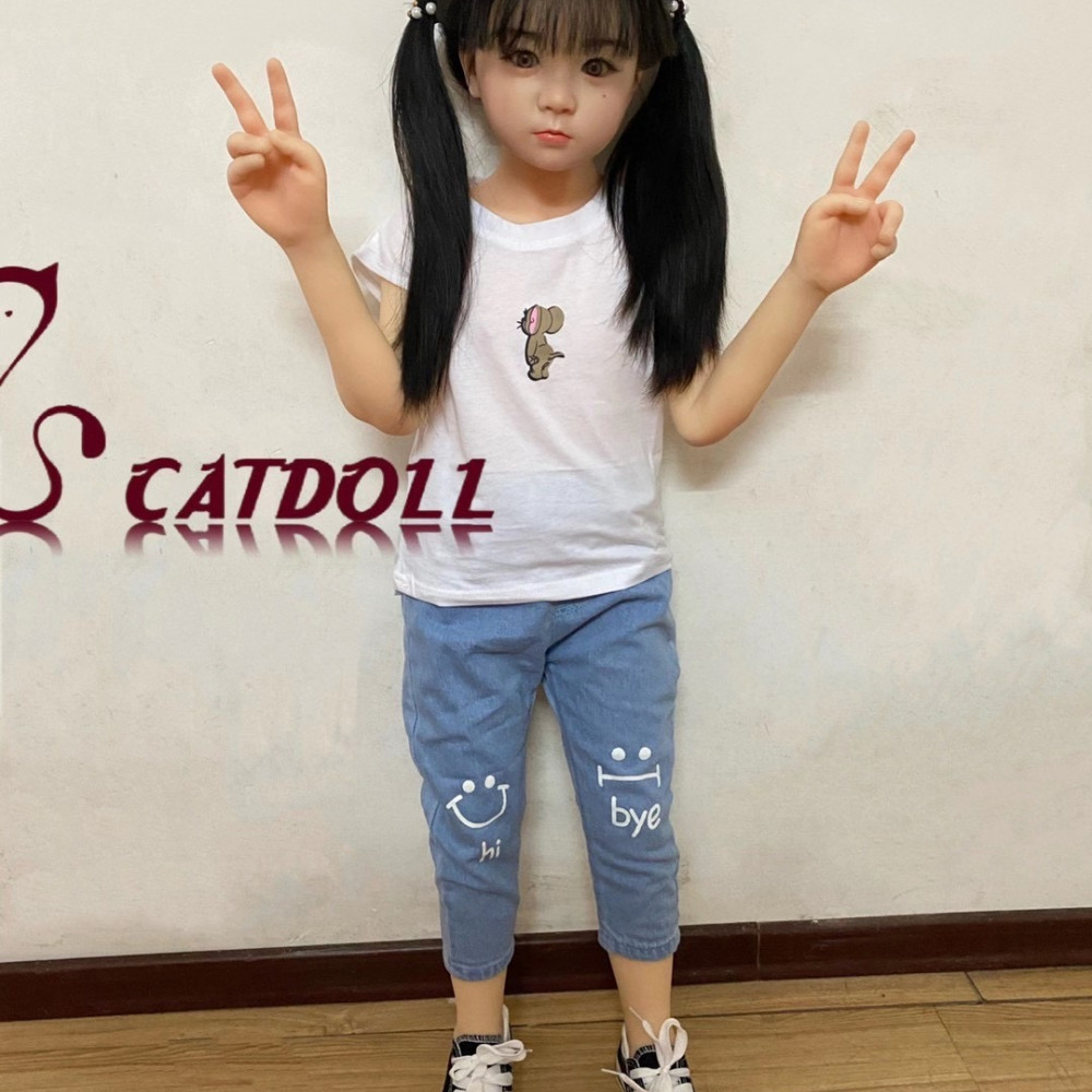 Catdoll Silicone head + TPE body 108cm Coco